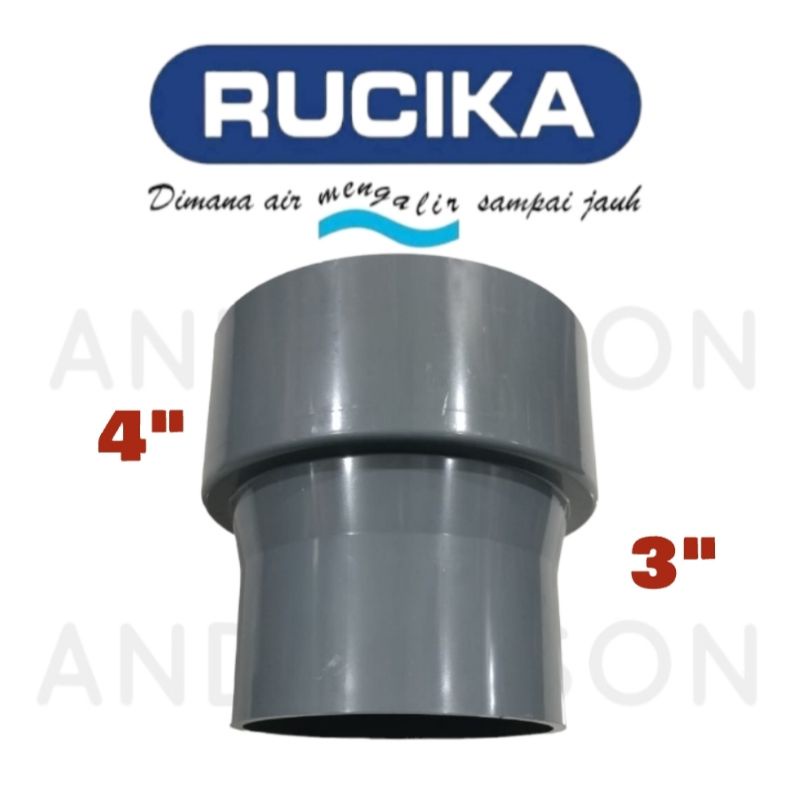 R SOCK RUCIKA SOCKET 4" X 3" INCH PVC SOCKET (D) RUCIKA R SOCKET 3 X 4 ...