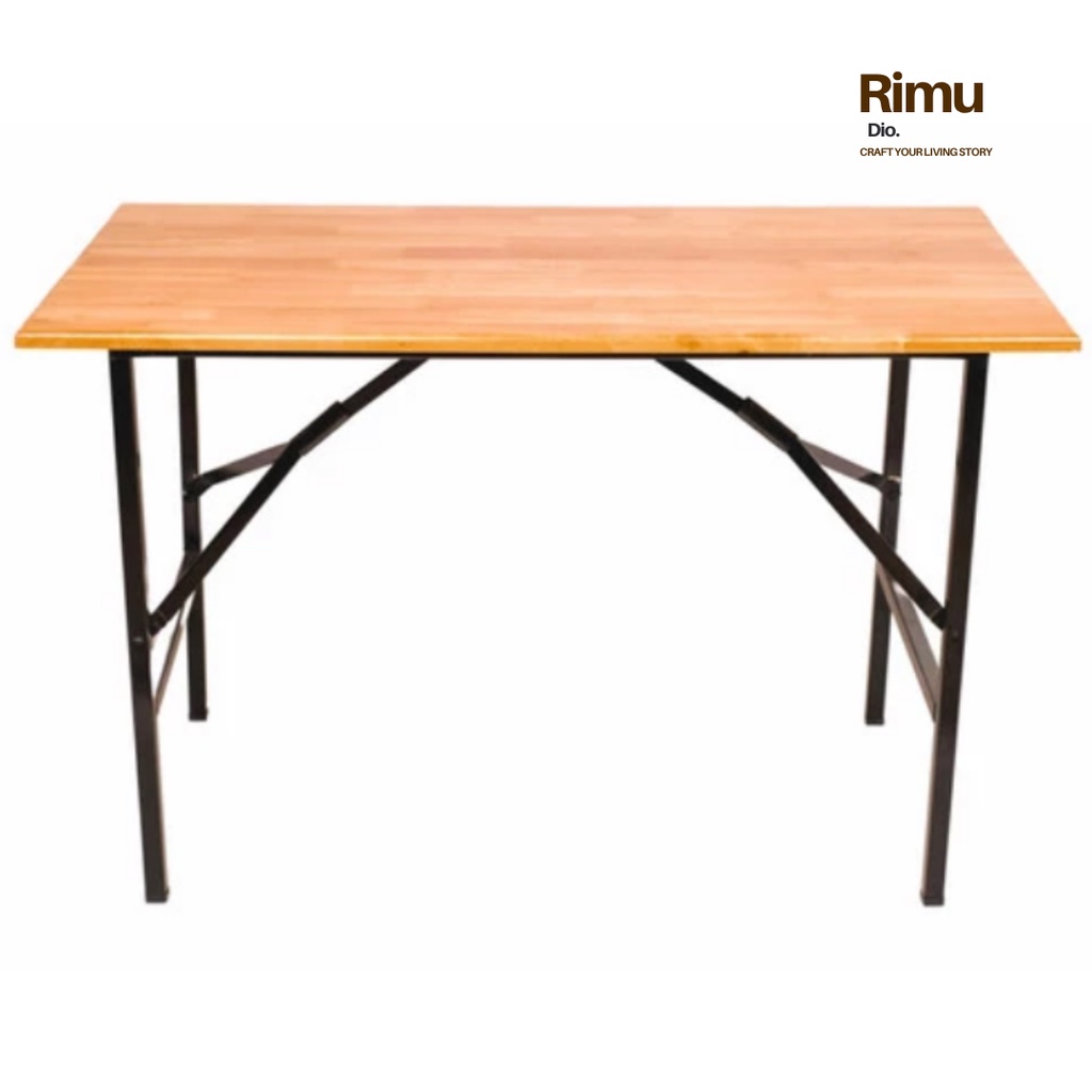 KAYU Rimu Folding Table Dining Table Study Table Work Desk Multipurpose ...