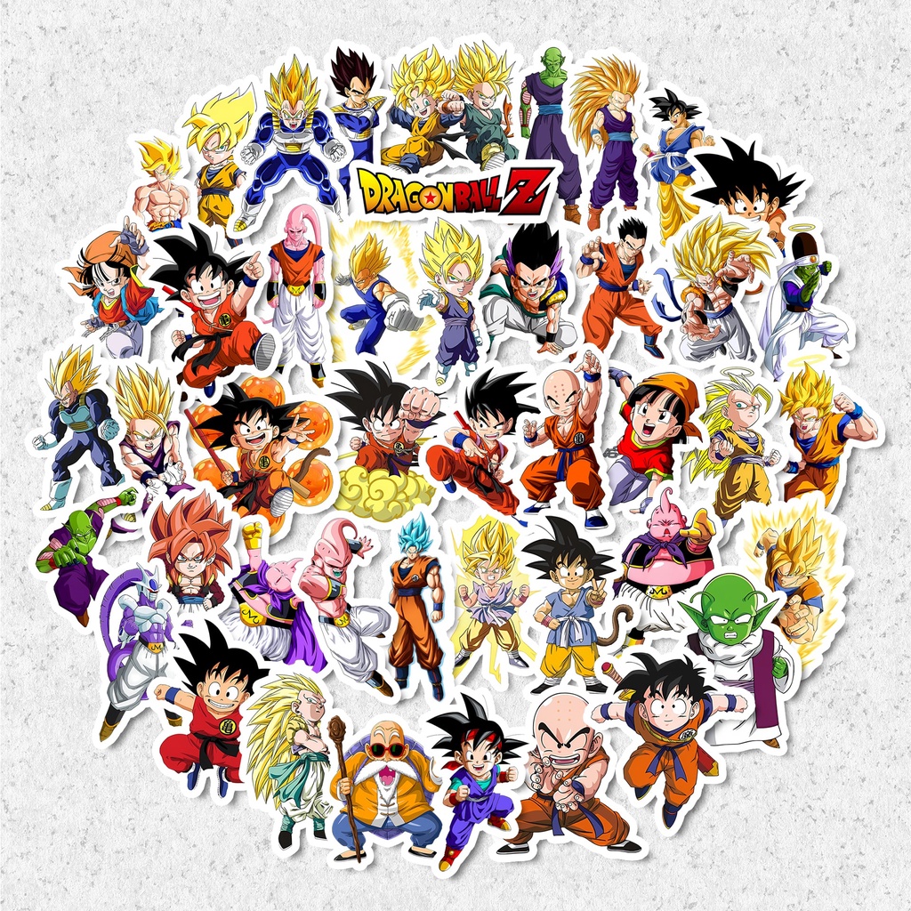 11 Pcs Dragon Ball Sticker Pack - Dragon Ball Z Sticker - Waterproof ...