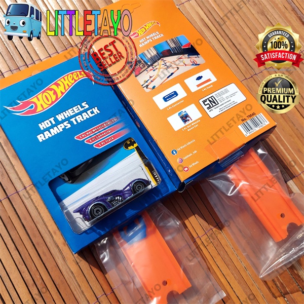 HOTWHEELS RAMP JUMP TRACK SET INCLUDE DIECAST TRACK BUILDER ORIGINAL ...