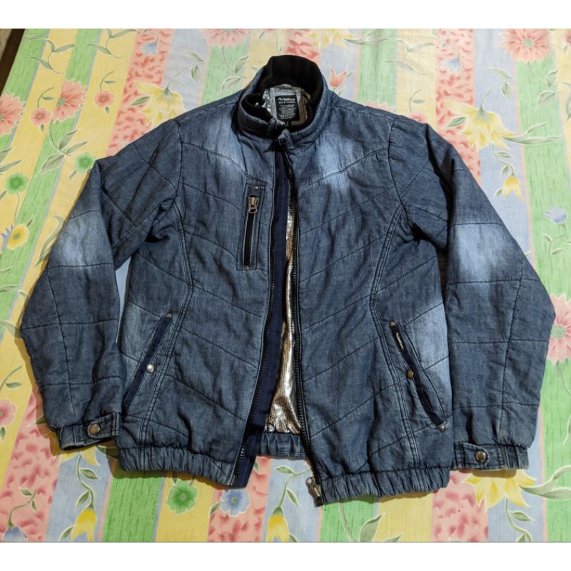 Thermal Field Core Denim Jacket | Shopee Malaysia