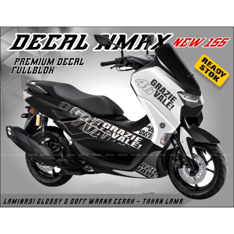 Decal nmax new full body striping nmax new connected 155 sticker nmax ...