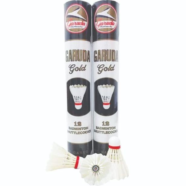 PUTIH Badminton Shuttlecock Kok Badminton Garuda Gold White | Shopee ...