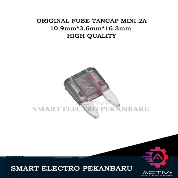 Original FUSE Plug DX MINI 2A FLOSSER GERMANY FUSE MOTOR FUSE Small ...