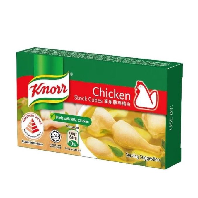 Knorr Chicken Stock Cubes Block Chicken Stock Cubes - Contents 6pcs ...
