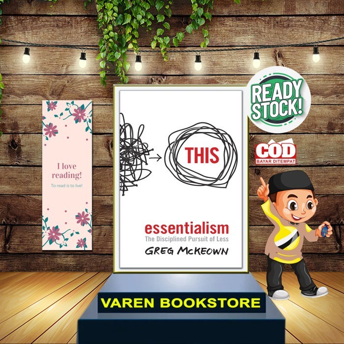 Eng/Ind's Favorite Products |Essentialism by Greg McKeown (Tx) | Shopee ...