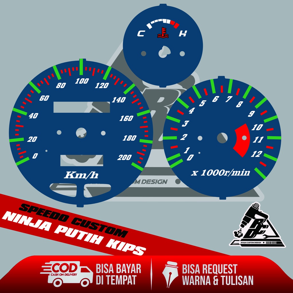 Ninja r And ninja ss speedo custom ninja ss And ninja r spidometer ...