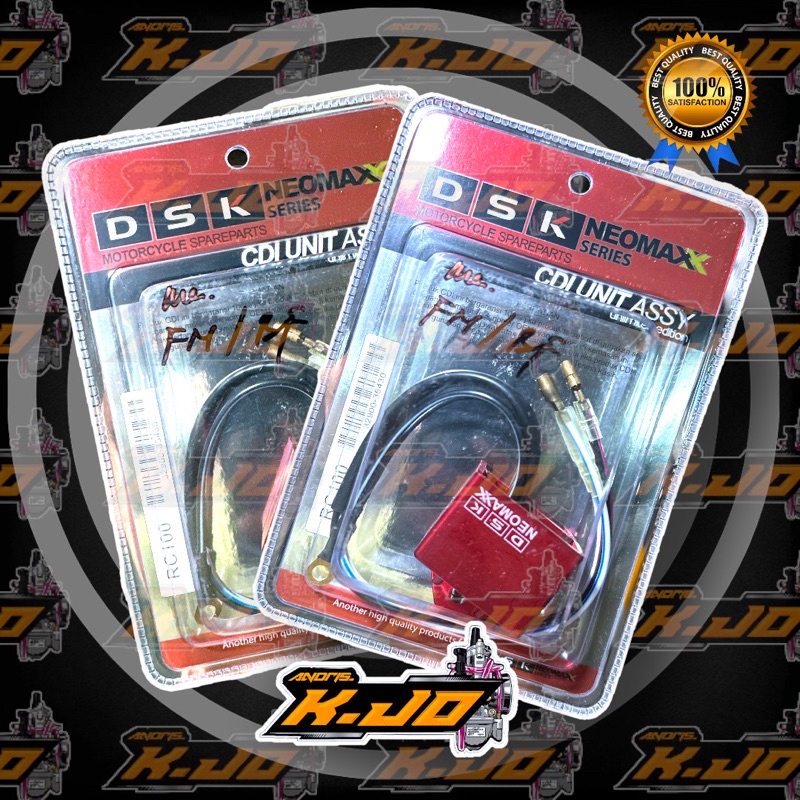 Cdi Unit Suzuki Rc 80 100 110 Rc80 Rc100 Rc110 Crystal Sprinter By DSK ...