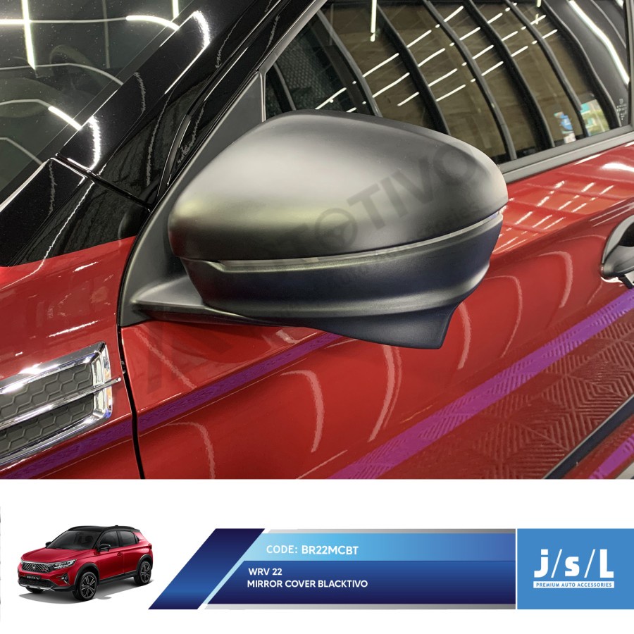 Honda WRV 2022 Mirror Cover Blacktivo JSL Rear View Mirror Cover ...