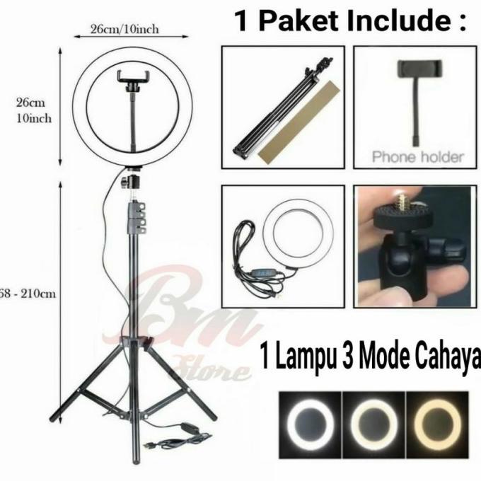 Tripod/selfie RING (RINGLIGHT) | Shopee Malaysia