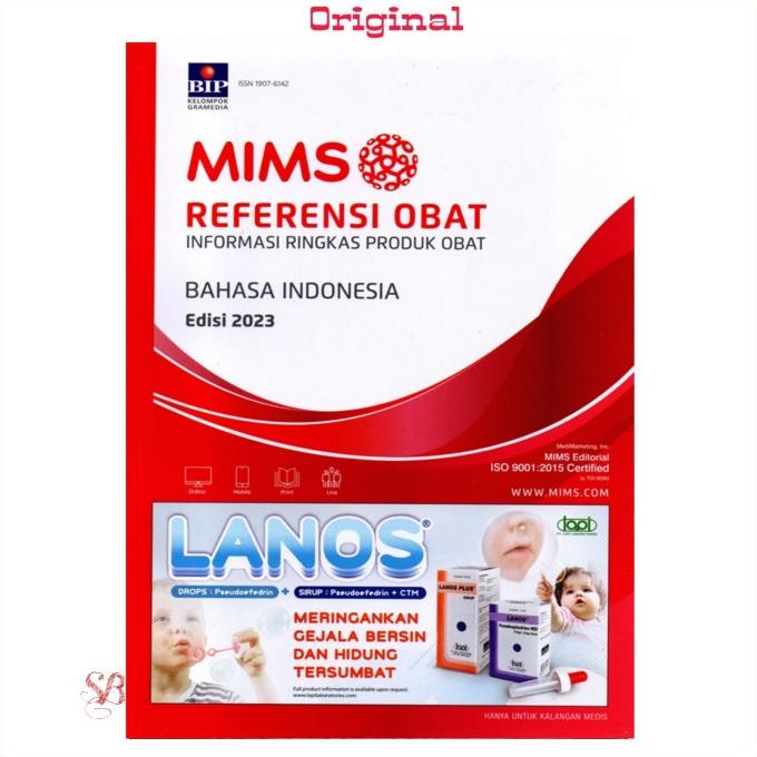 Mims Book Reference Medicine Indonesian Edition 2023 2024 2025 | Shopee ...