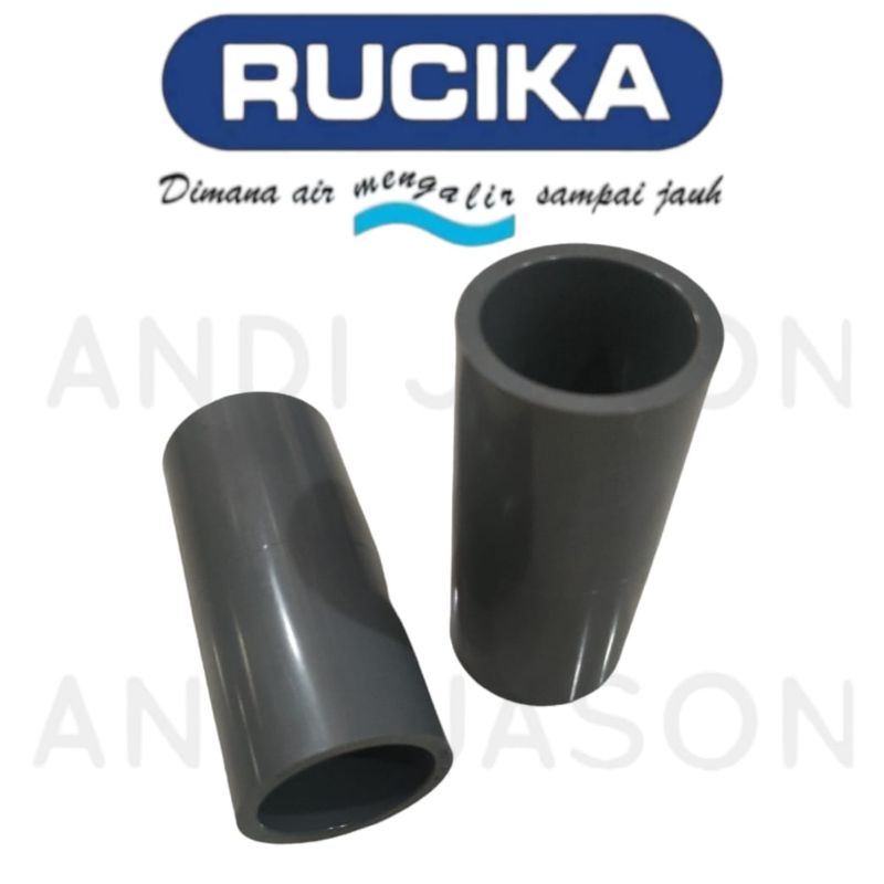 Socket 11⁄4 INCH PVC RUCIKA AW THICK SOCK PVC SOCKET 11/4 RUCIKA ...