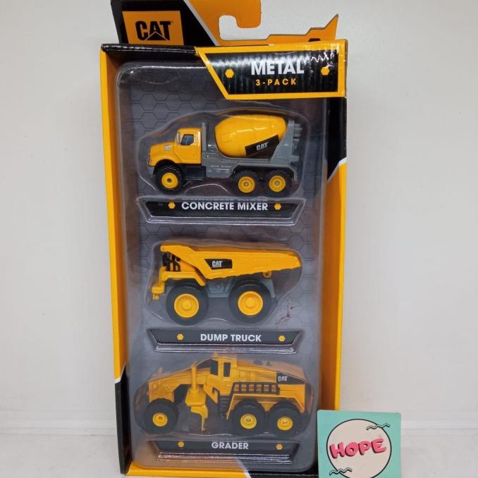 Diecast Caterpillar Construction Metal 3 Pack Assortment Original ...