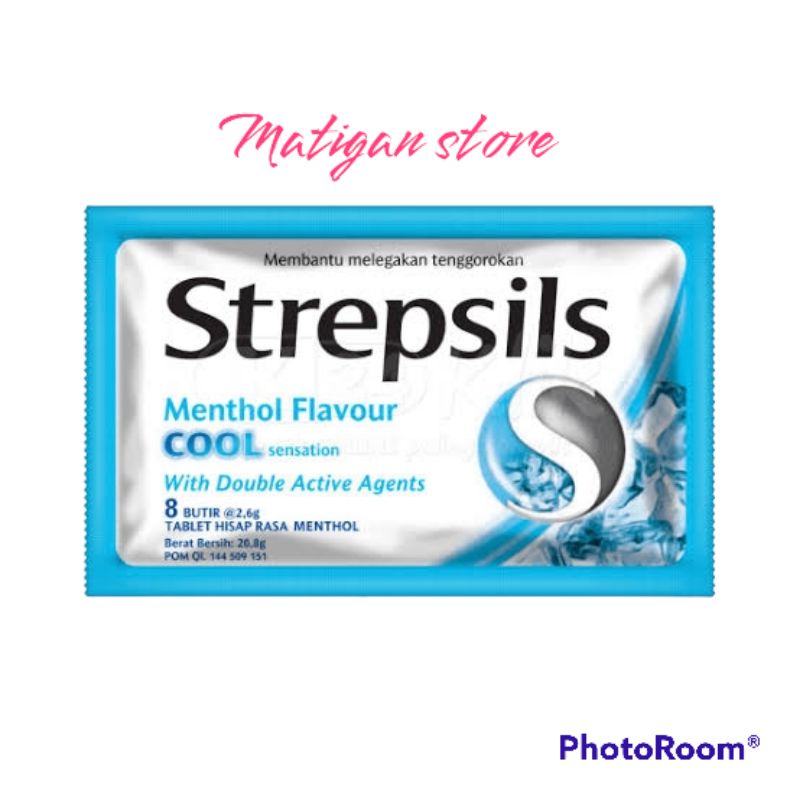 Strepsils Cool Pouch Contains 8 Suction Tablets | Shopee Malaysia
