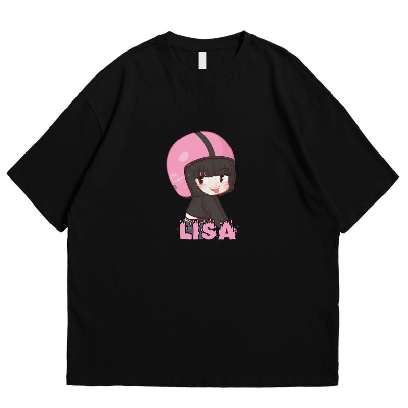 Kpop BLACKPINK LISA OVERSIZE T-SHIRT | Shopee Malaysia