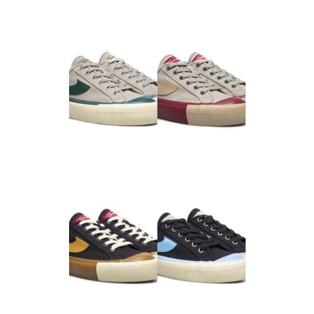 Compass Shoes Seasonal Gazelle Wafer Green Edition // Wafer Maroon ...