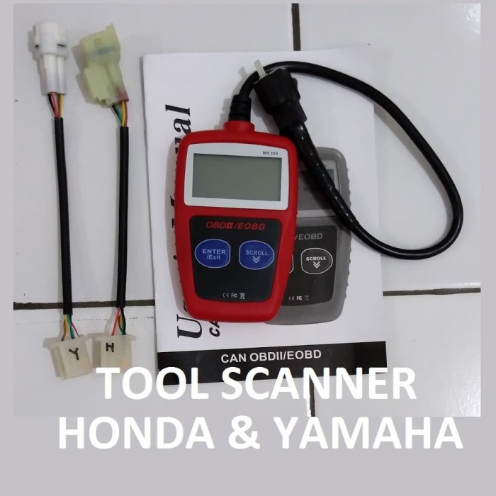 Scan the Yamaha Honda Scanner Tool Diagnostic Tool Check Fi Obd2 ...