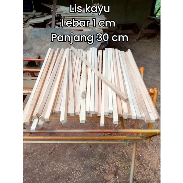 KAYU Wooden stick battens 1cm wide, 30cm long | Shopee Malaysia