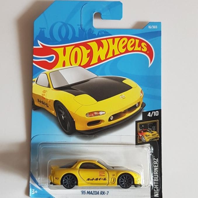 Hot WHEELS 95 MAZDA RX-7 Yellow | Shopee Malaysia
