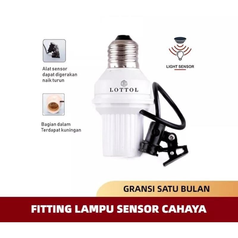 CAHAYA Light sensor fittings dark sensor fittings automatically turn on ...
