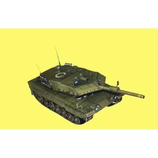 Diy Papercraft Tank Leopard 2A5 Main Battle Tank | Shopee Malaysia