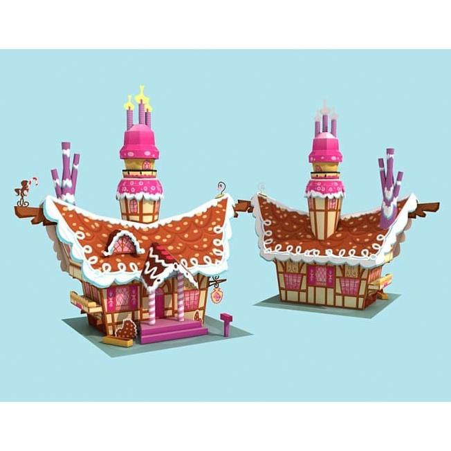 Diy Papercraft sugar cube corner - My Little Pony | Shopee Malaysia