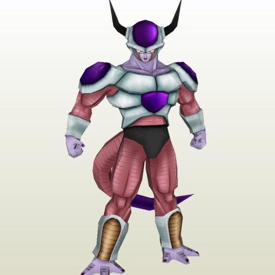 Diy Papercraft DBZ Papercraft - Freezer Forme 2 HD | Shopee Malaysia