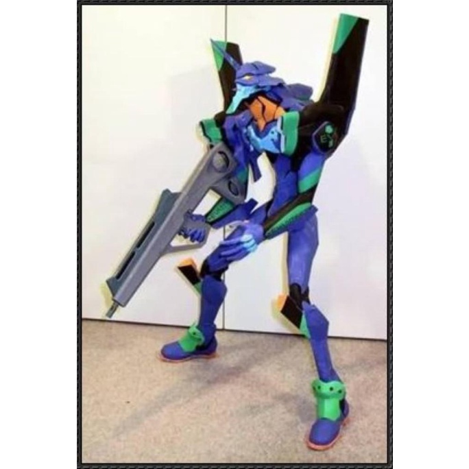 Diy Papercraft Mecha Detailed Evangelion Unit-01 | Shopee Malaysia