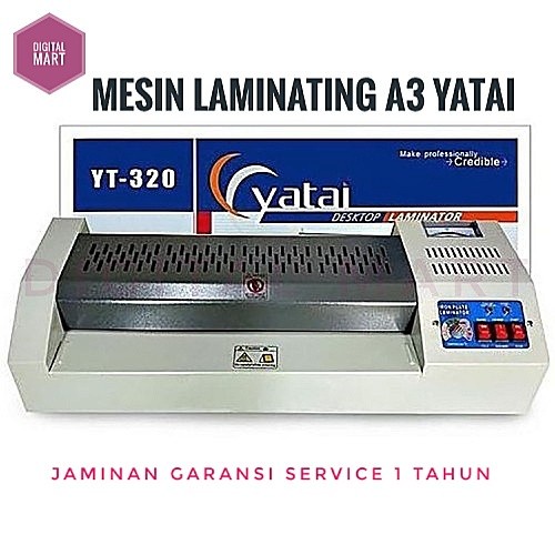 MESIN Laminate A3 Yatai Yt-320 Laminator Laminating Machine | Shopee ...