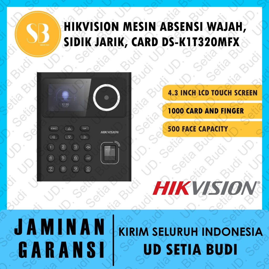 Hikvision DS-K1T320MX Face and Finger Recognition Access Control ...