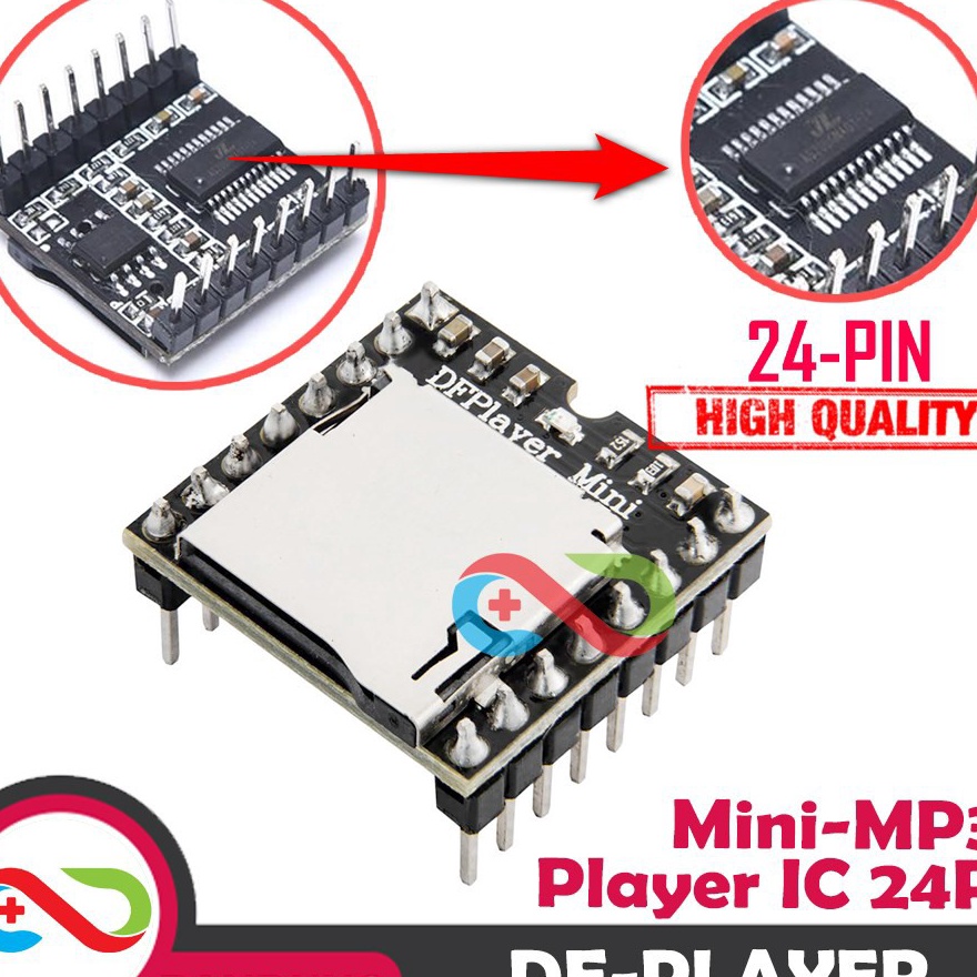 Do-k VII 7482 DFPLAYER DF PLAYER MINI MP3 PLAYER MODULE FOR ARDUINO MP3 ...