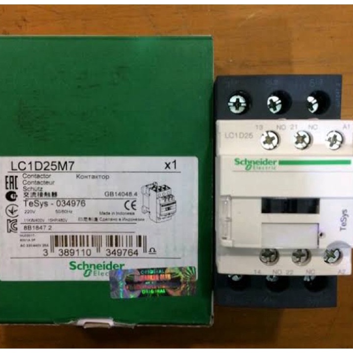Guaranteed Contactor Schneider LC1D25M7/Contactor Schneider LC1D25M7 ...
