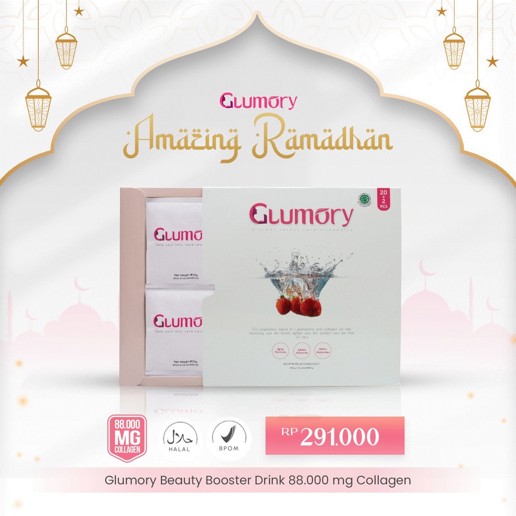 Glumory / Glumory 22 Sachets / Glory Beauty Drink / Original Collagen ...