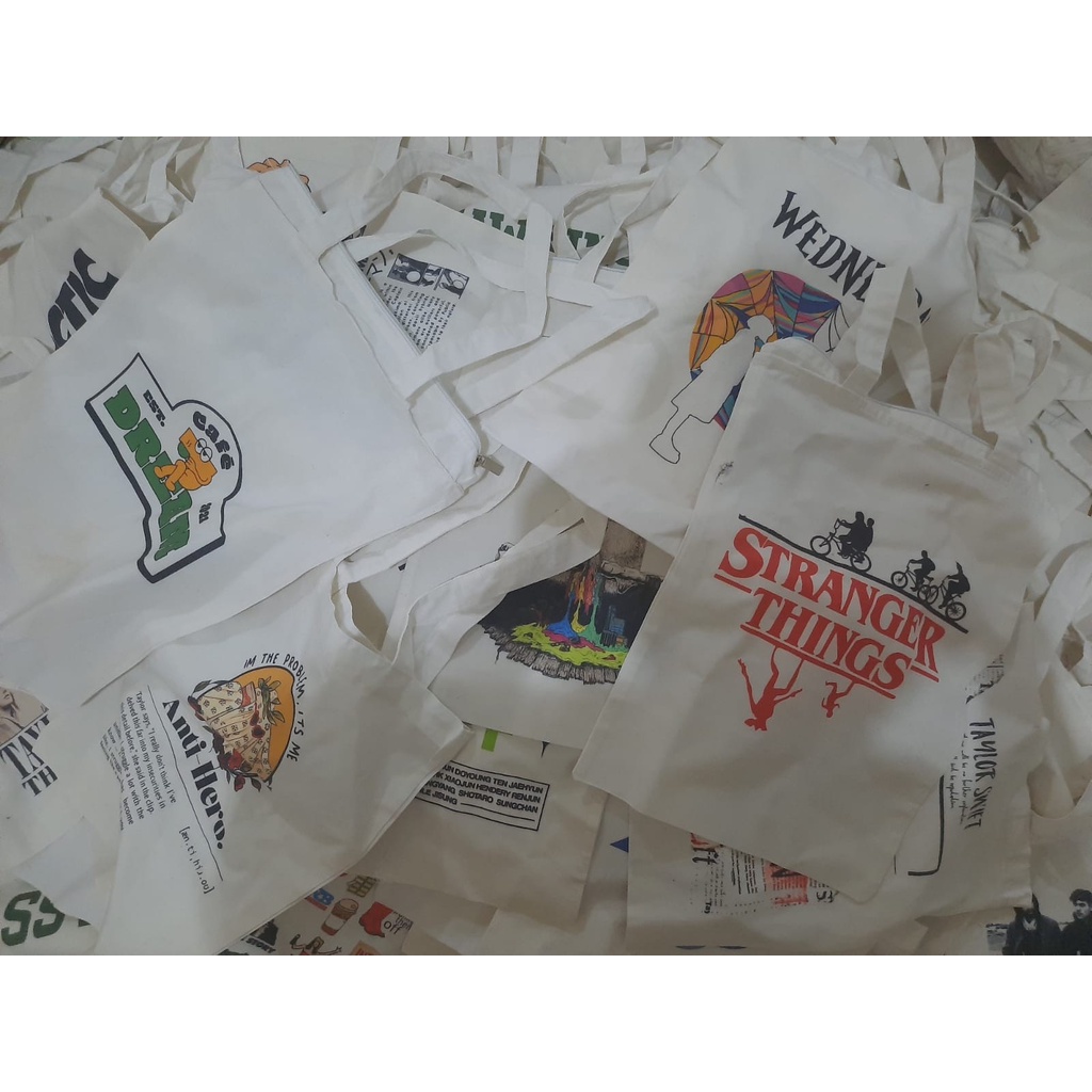 Defect Product Tote Bag - 30X40 Cm (Random) | Shopee Malaysia