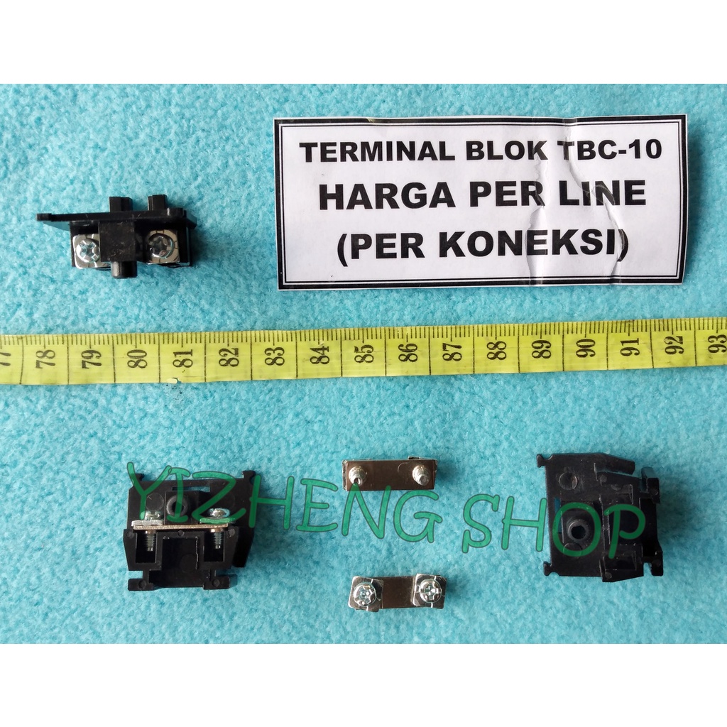 Tbc-10 TERMINAL BLOCK PRICE PER LINE (PER CONECTION) | Shopee Malaysia