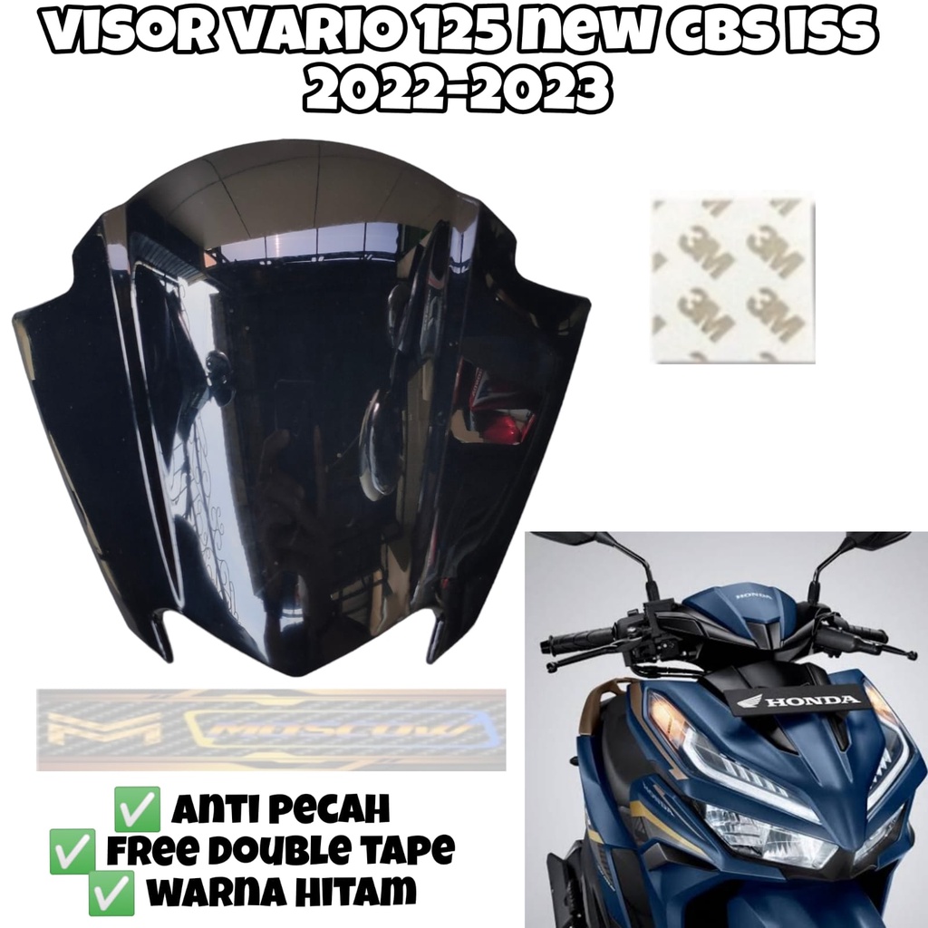 Visor VARIO 125 150 NEW 2022 2023 VISOR ALL NEW VARIO 150 125 CBS ISS ...