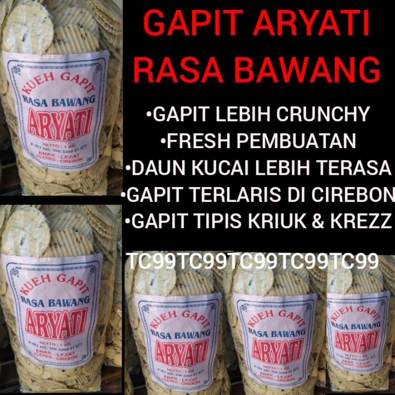 Simpring CAKE / FRESH ONION GAPIT CAKE 1KG BY KHAS CIREBON FREE BUBBLE ...