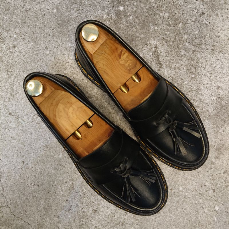 Docmart Penny Loafers Fullblack shoes / slipon shoes / men's formal ...