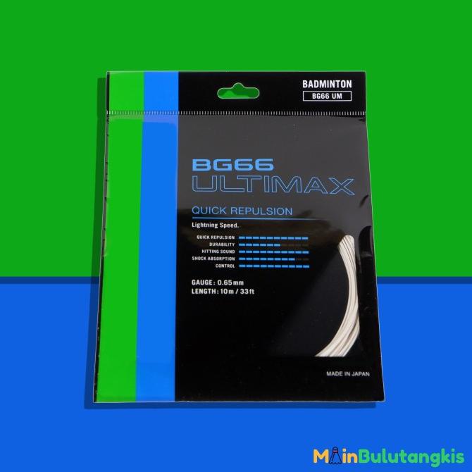 ORIGINAL!! BG 66 Ultimax Badminton RACKET STRINGS | Shopee Malaysia