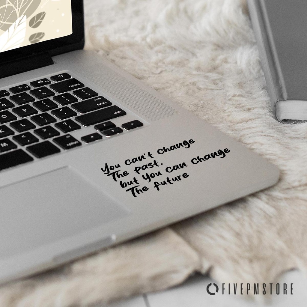 Future Quote Sticker - The Future Quote Sticker for Mac Asus Acer ...