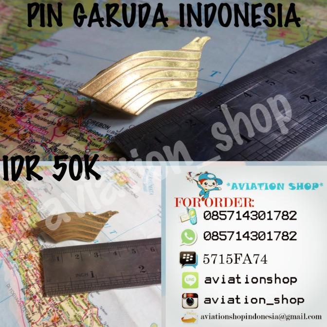 Garuda INDONESIA LOGO PIN | Shopee Malaysia