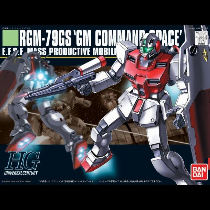Bandai HG HGUC 1/144 Gundam RGM-79GS GM command space RGM-79 GS ...