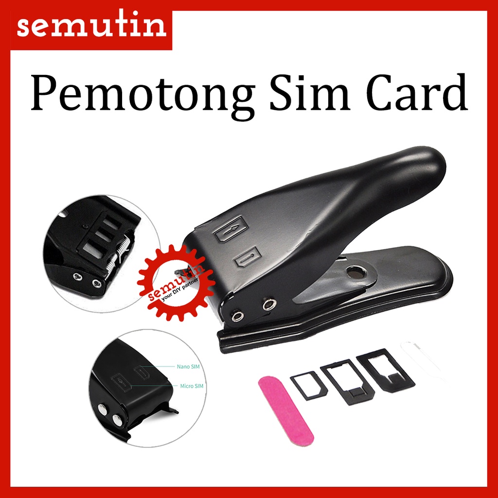 Sim Card Cutter/Cut Cutting Cutter Cut Nano Micro Size Big Small ...