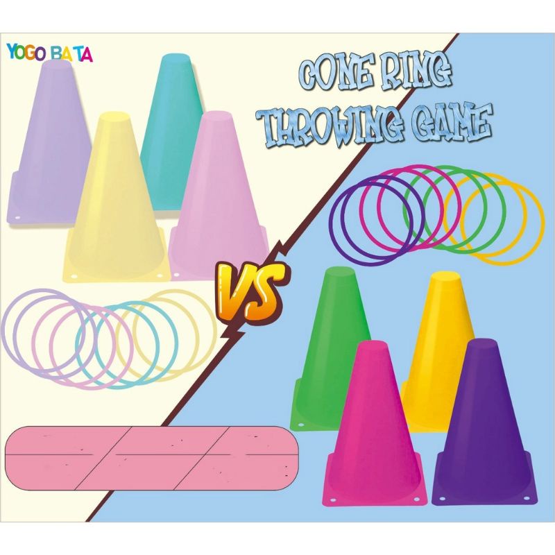 Ring Throwing Toys in Cones/Educational Toys/Concentration Training ...