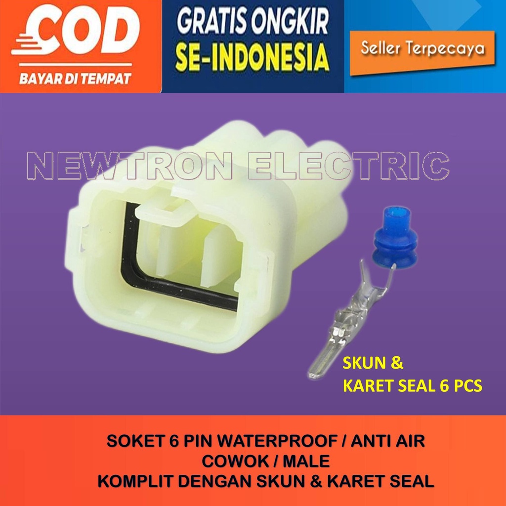 Socket DLC KTM 6 PIN MALE SOCKET DLC RESET SOCKET DLC SHORT CONNECTOR ...