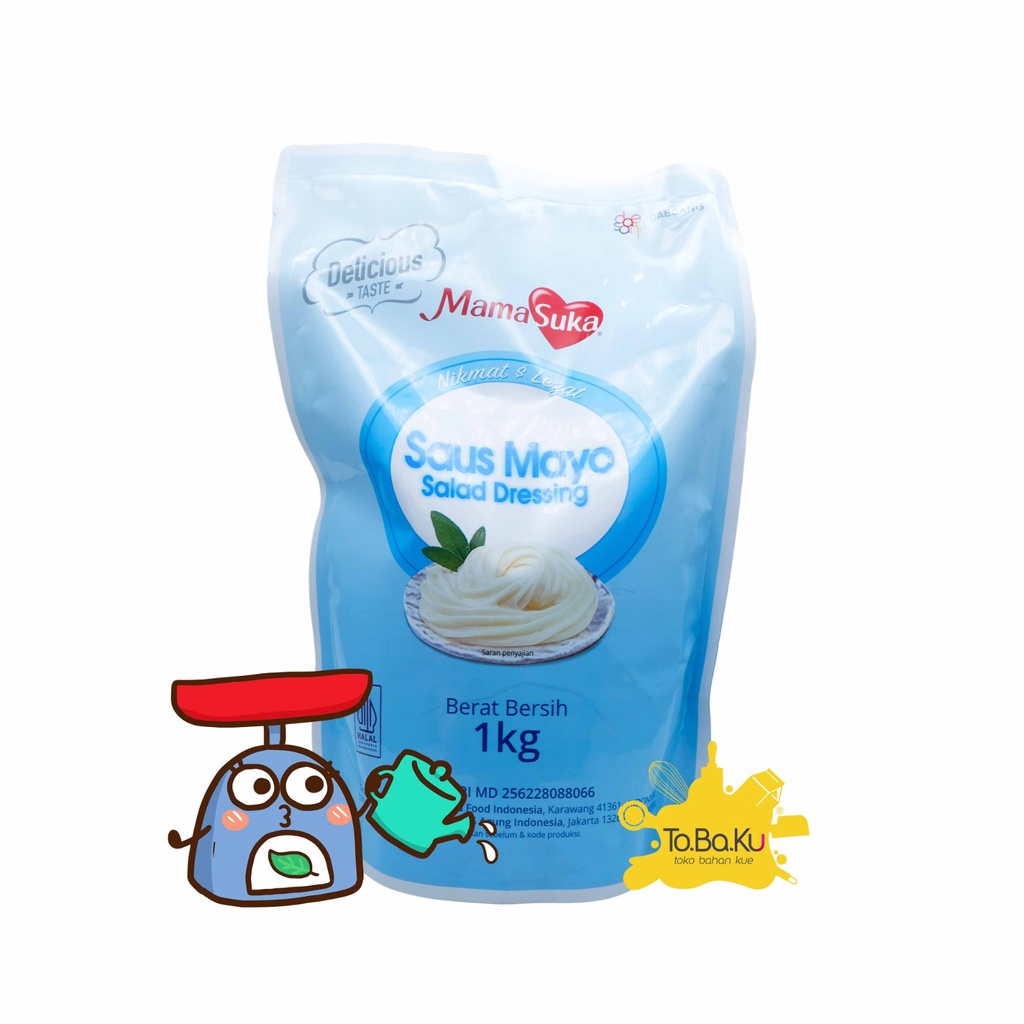 Mamasuka Salad Dressing Mayo Sauce 1kg | Shopee Malaysia