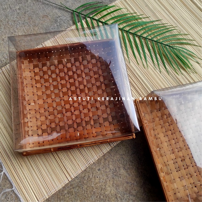 SHIPPING PLATE WITH MICA LID, FREE FOLDS AND DOUBLE TAPE Mica Bamboo ...
