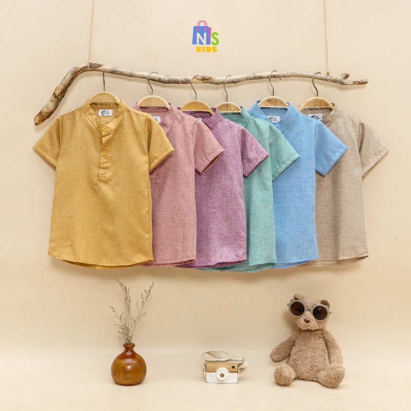 KEMEJA Lucas Boys' Shirts / Children's Shirts, Boys' Clothes (1-8 Years ...
