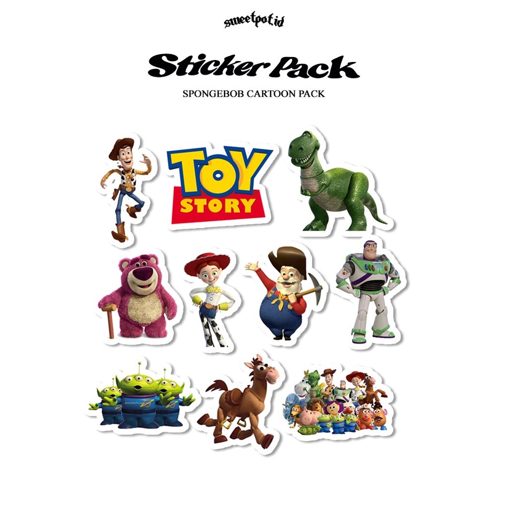 Sticker PACK [TOY STORY EDITION]/STICKER AESTHETIC/STICKER RANDOM ...