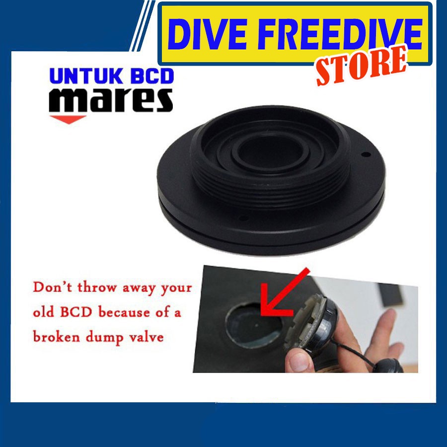 Spare Part Dump Valve BCD Mares NEW VERSION Spare Parts Service ...